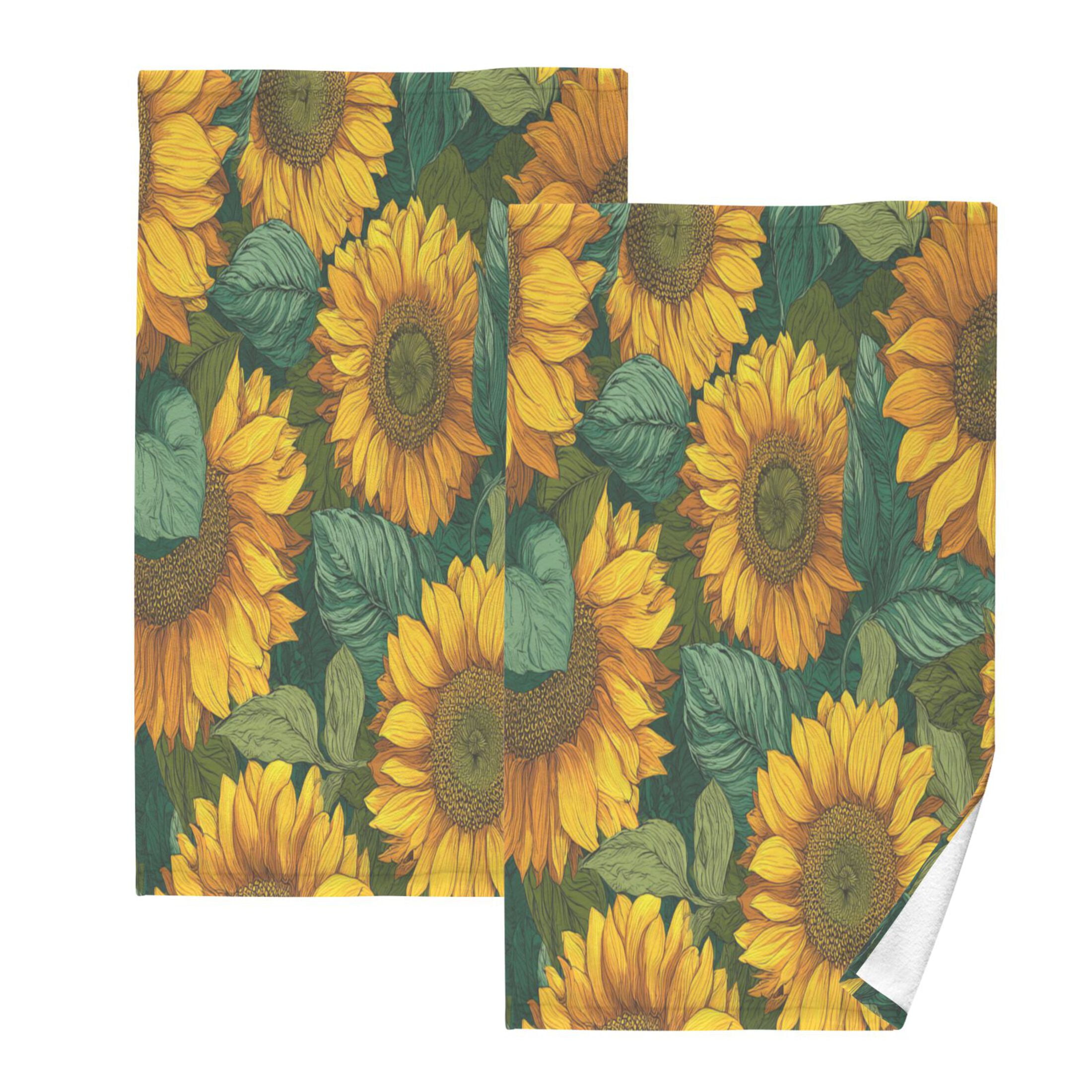 2 Pack 100% Cotton Towels Soft Absorbent Towel Set for Bathroom Beach ...