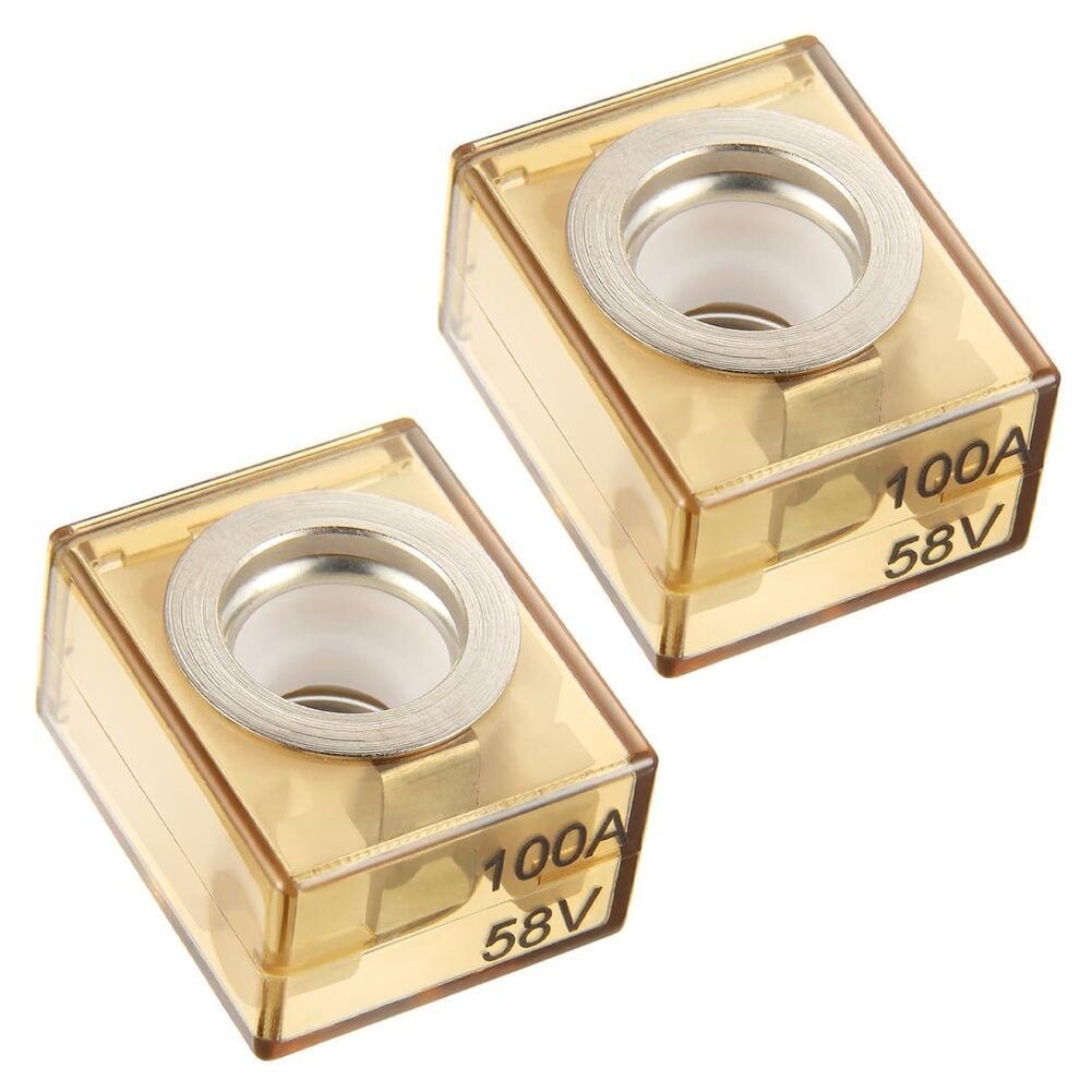 2 Pack 100A/150A/200A/350A/300A Marine Battery Fuse Ip66 Waterproof ...