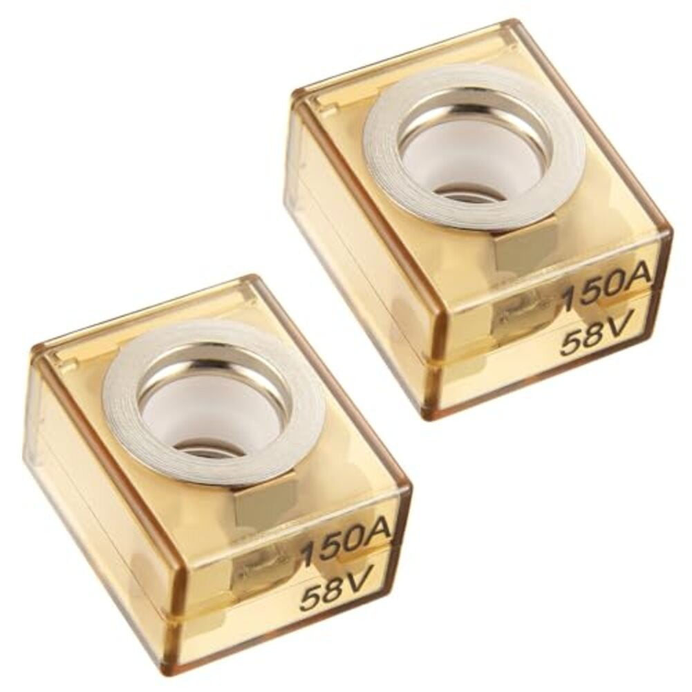 2 Pack 100A/150A/200A/350A/300A Marine Battery Fuse Ip66 Waterproof ...