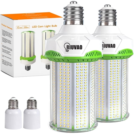 2 Pack 100W Led Corn Bulb,1000W Equivalent LED Corn Bulbs, 5000K ...