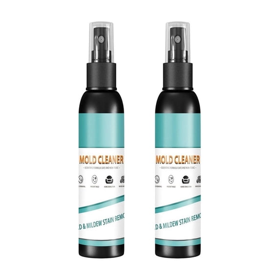 2 Pack 100ml Household Wall Tile Mold Remover Cleaner, Mildew Stain ...