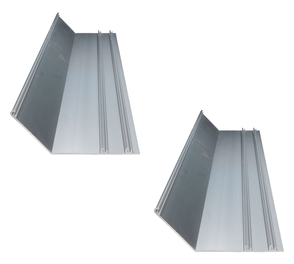 2 Pack 103" Telescopic Wind Deflector for Dump Truck Tarp Systems with ...