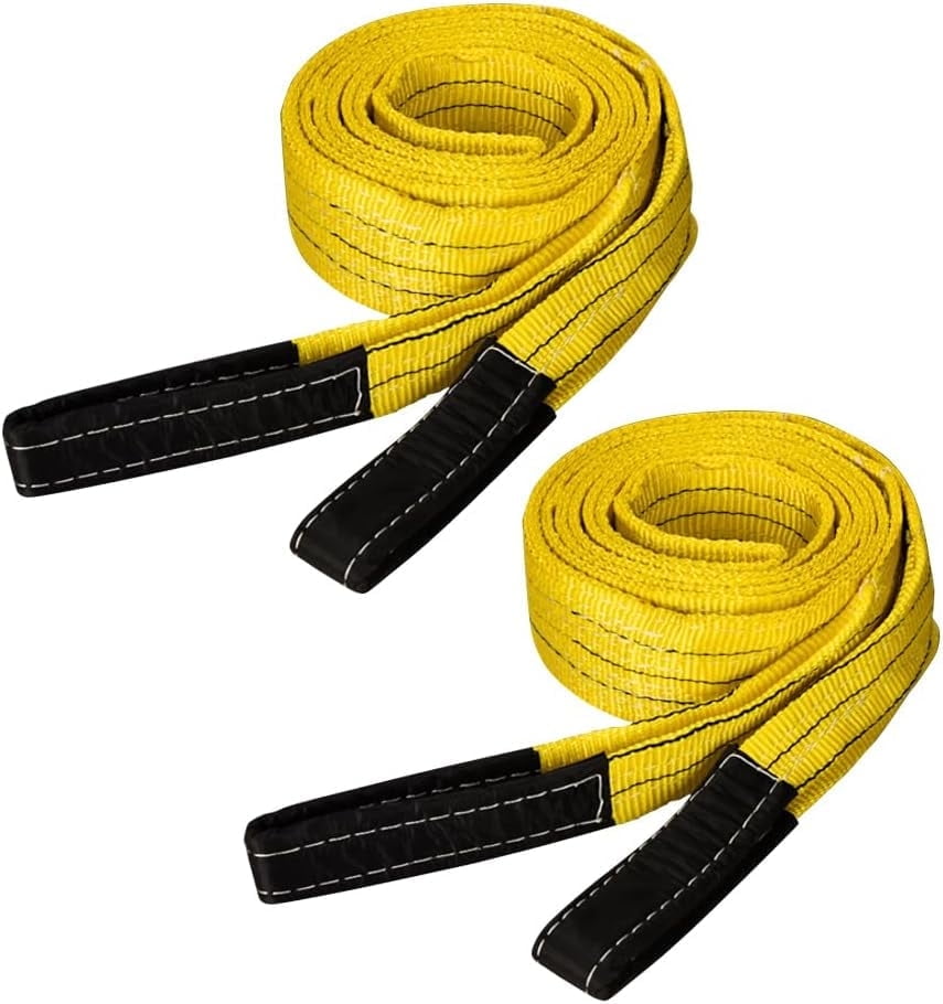 2 Pack 10FT Lift Sling Web Strap, Lift-all, Heavy Duty 6600lbs Capacity ...
