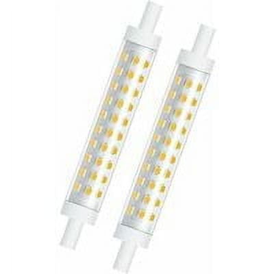 2 Pack 10W R7s LED Light Bulb 118mm Dimmable Warm White 3000K 100W ...