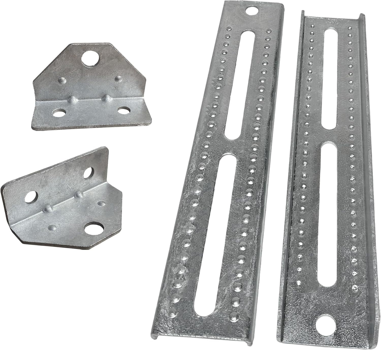 2 Pack - 12" Galvanized Swivel and Top Bunk Bolster Bracket for Boat ...