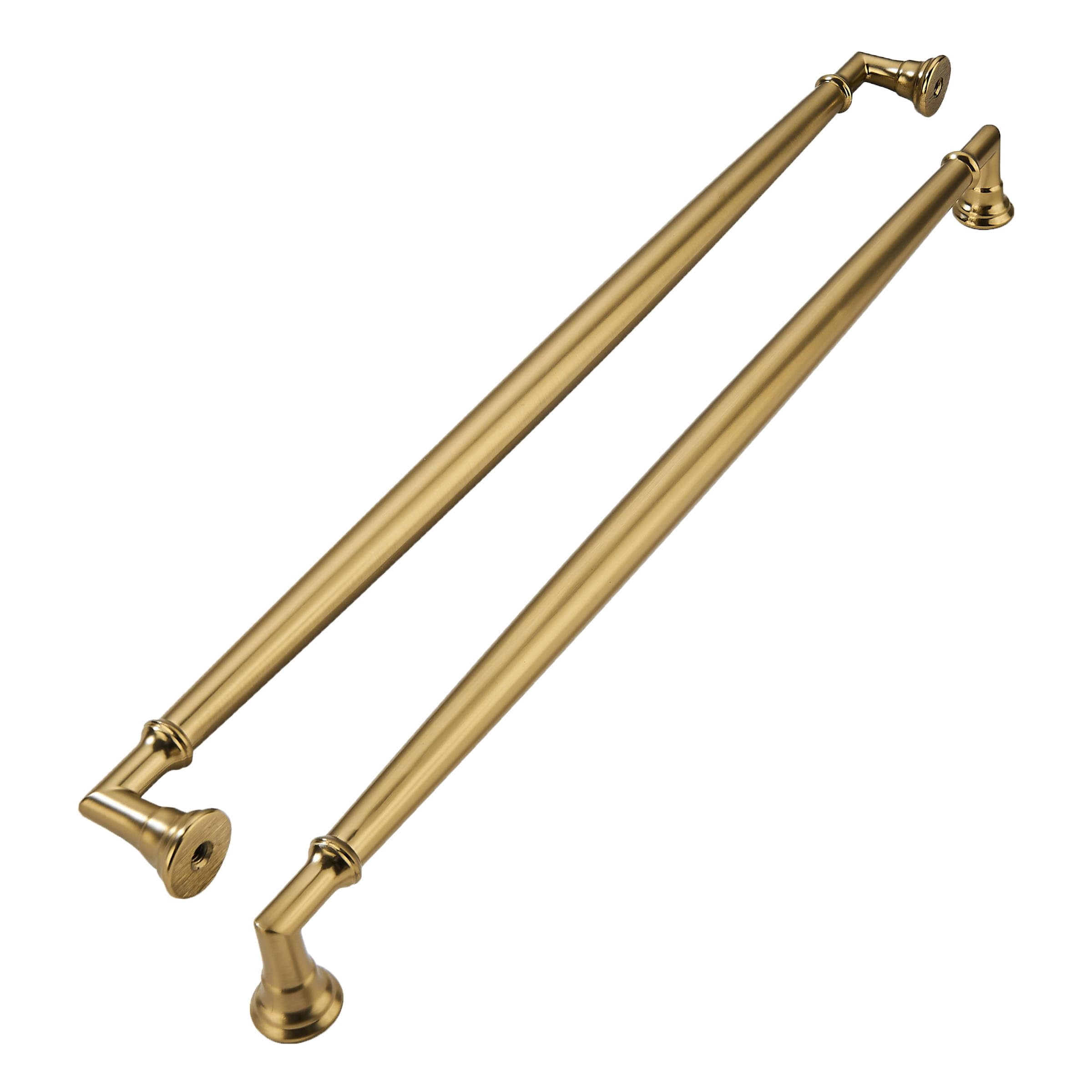 2 Pack 12 Inch(305mm) Brushed Brcabinet Pulls Heavy Duty Solid Warm ...