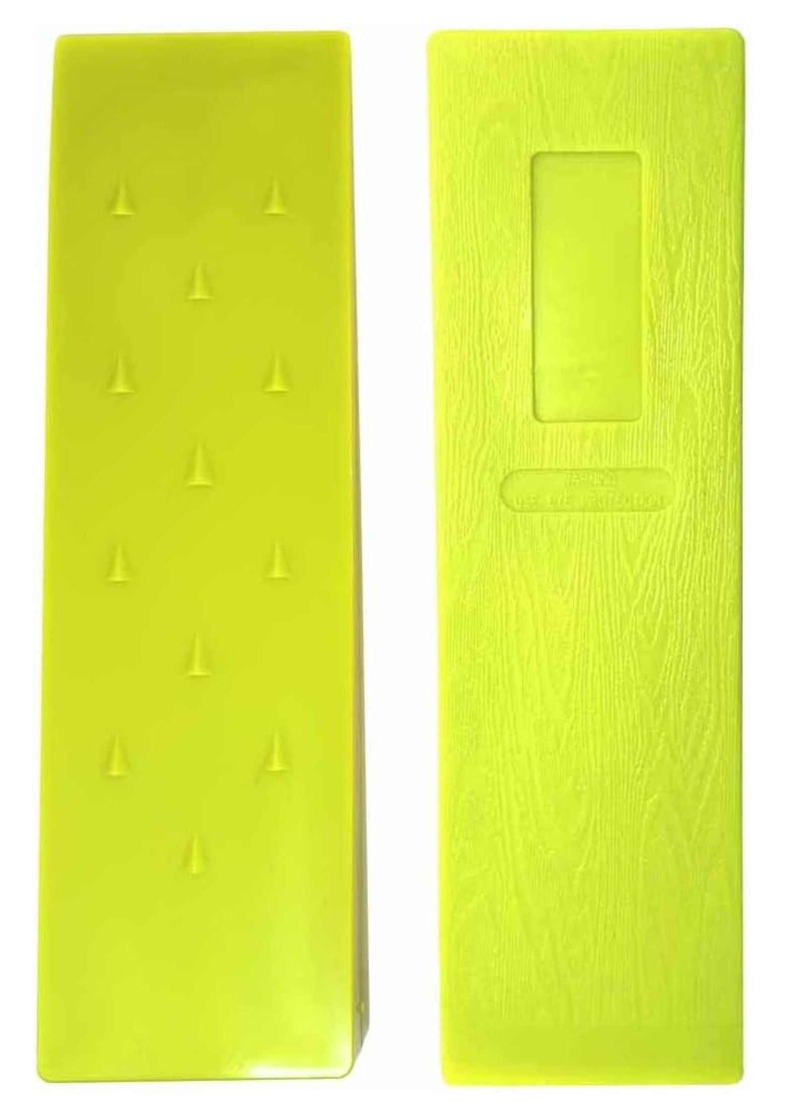 2 Pack 12" Tree Felling Wedge Logging Bucking Falling Plastic (Green ...