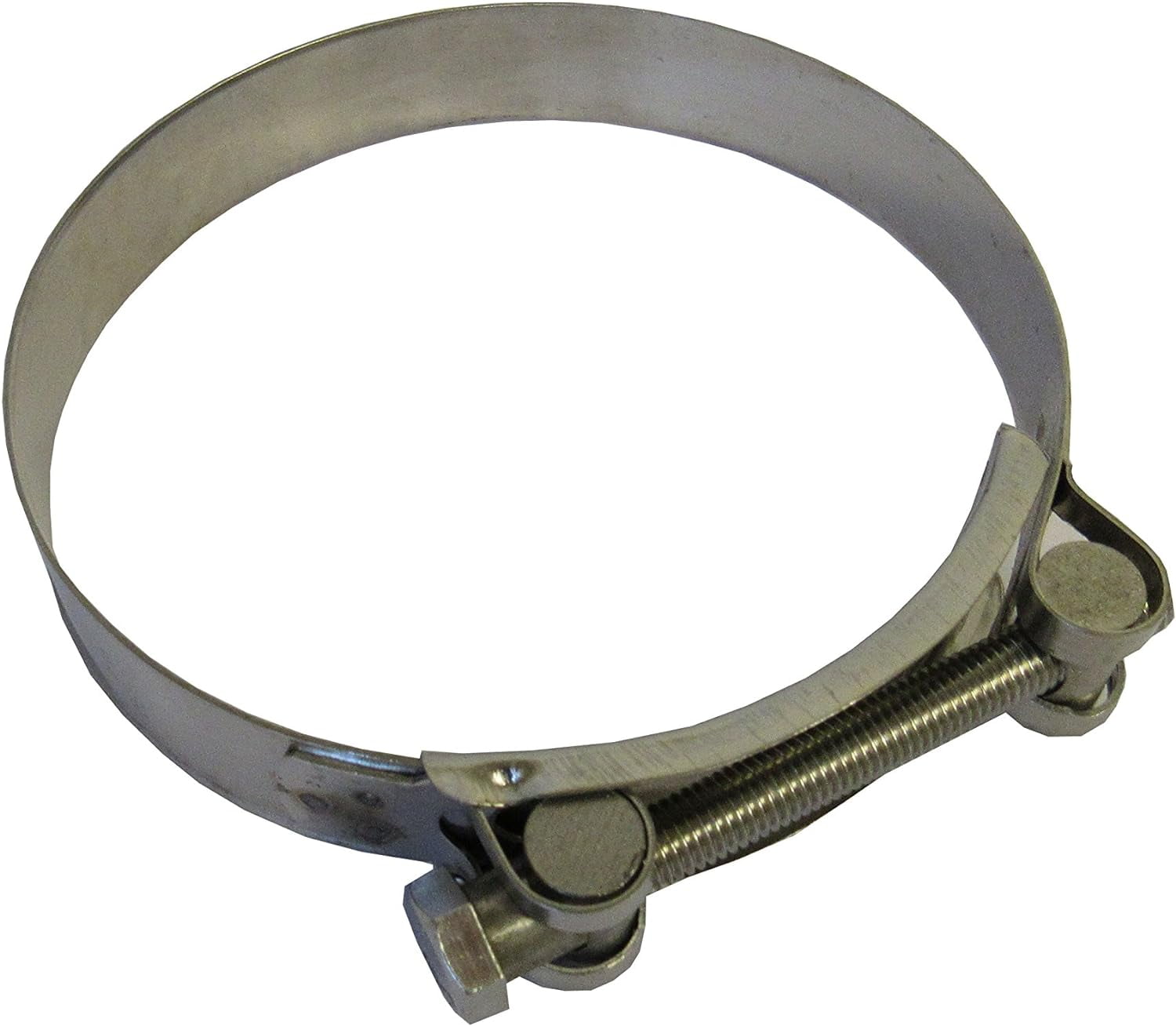 2 Pack - 122-130 mm (4.80" to 5.12") Heavy Duty T-Bolt Clamps, 304 ...