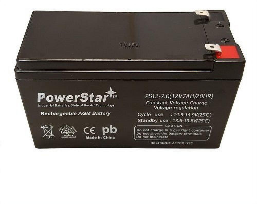 2 Pack - 12V 7AH BATTERY FOR RAZOR E200 & E300S ELECTRIC SCOOTER ...