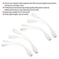 2-Pack 12V DC POE Splitter Adapter with Rainproof Cover, 10/100Mbps ...