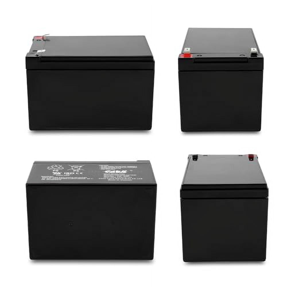 2 Pack 12v 12ah F2 Sealed Lead Acid AGM Rechargeable SLA Deep Cycle ...