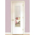 2 Pack 13 x 49 Full Length Rectangular White Mirror OPP Framed Elegant Full Body Mirror for ...
