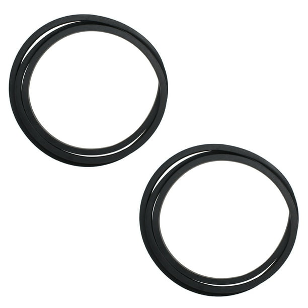 2-Pack 130801 Ground Drive Belt Replacement for Craftsman 917274350 ...