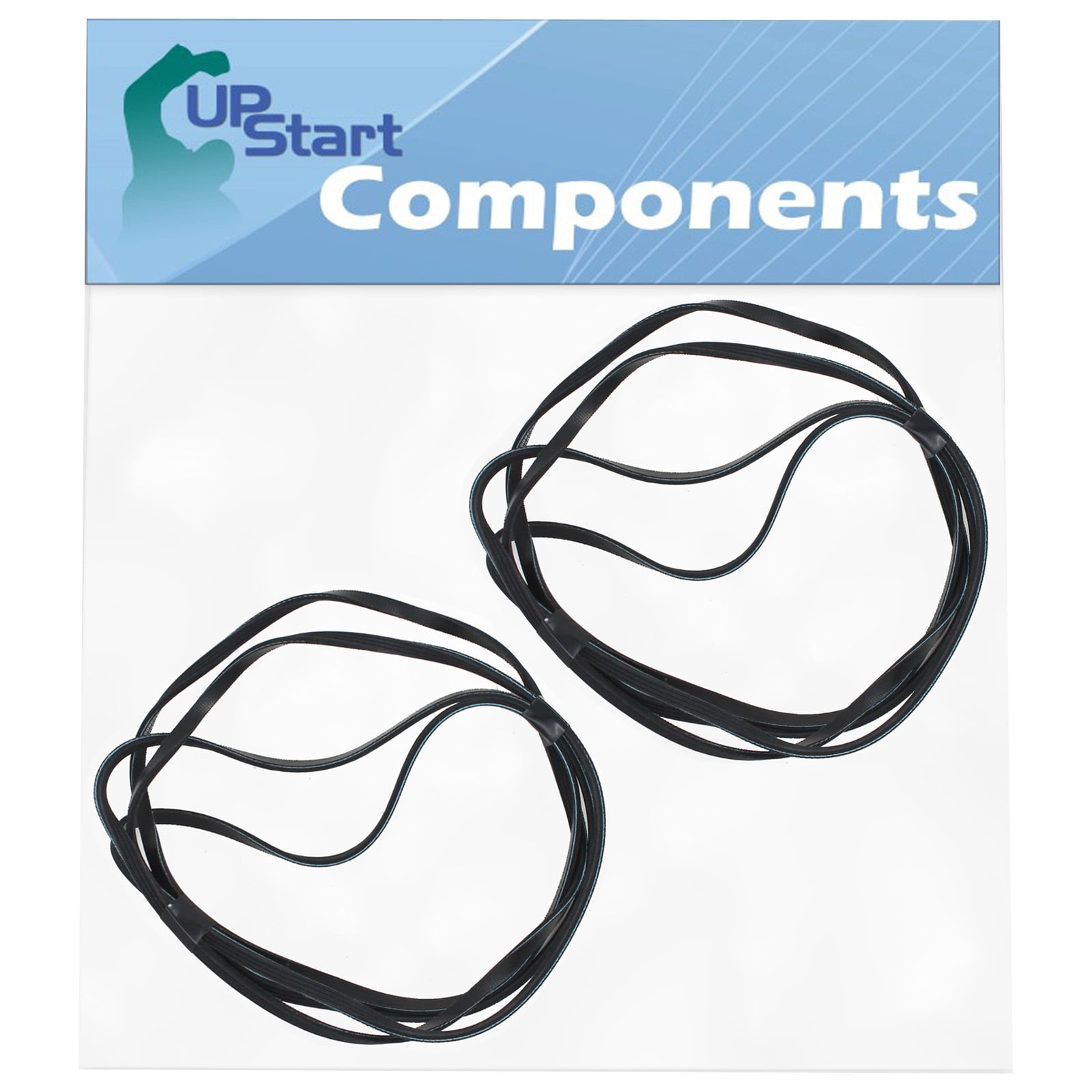 2 Pack 134503600 Dryer Belt Replacement for Frigidaire Gler341as2 ...