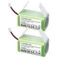 2-Pack 14.4V 3000mAh Lithium-Ion Battery for ILIFE Robot Vacuum Cleaner A4s A4s pro A6 A7 A8 A9 ...