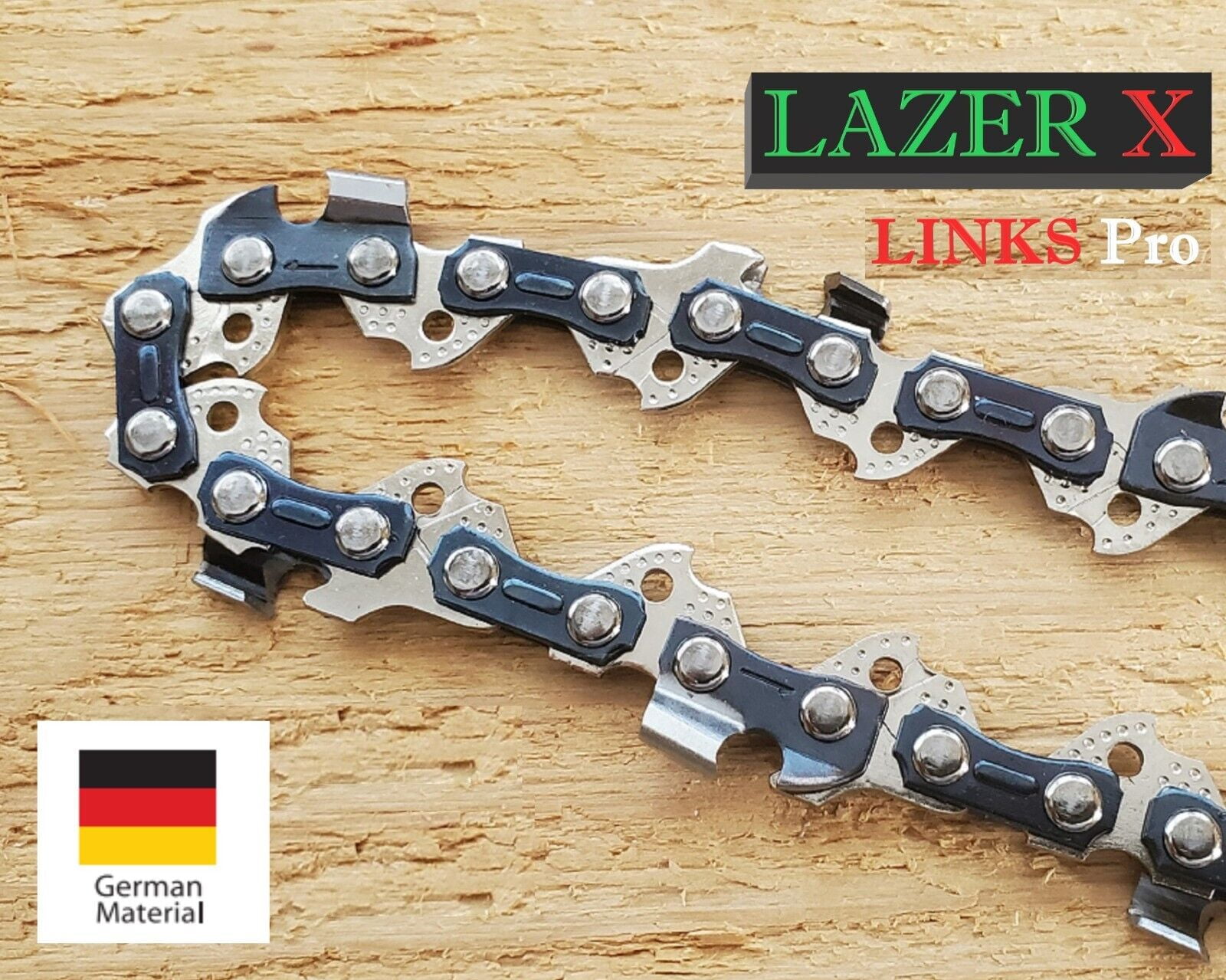 2-Pack 14" Chainsaw Chain for PORTLAND Harbor Freight 67255 64497 64498 ...
