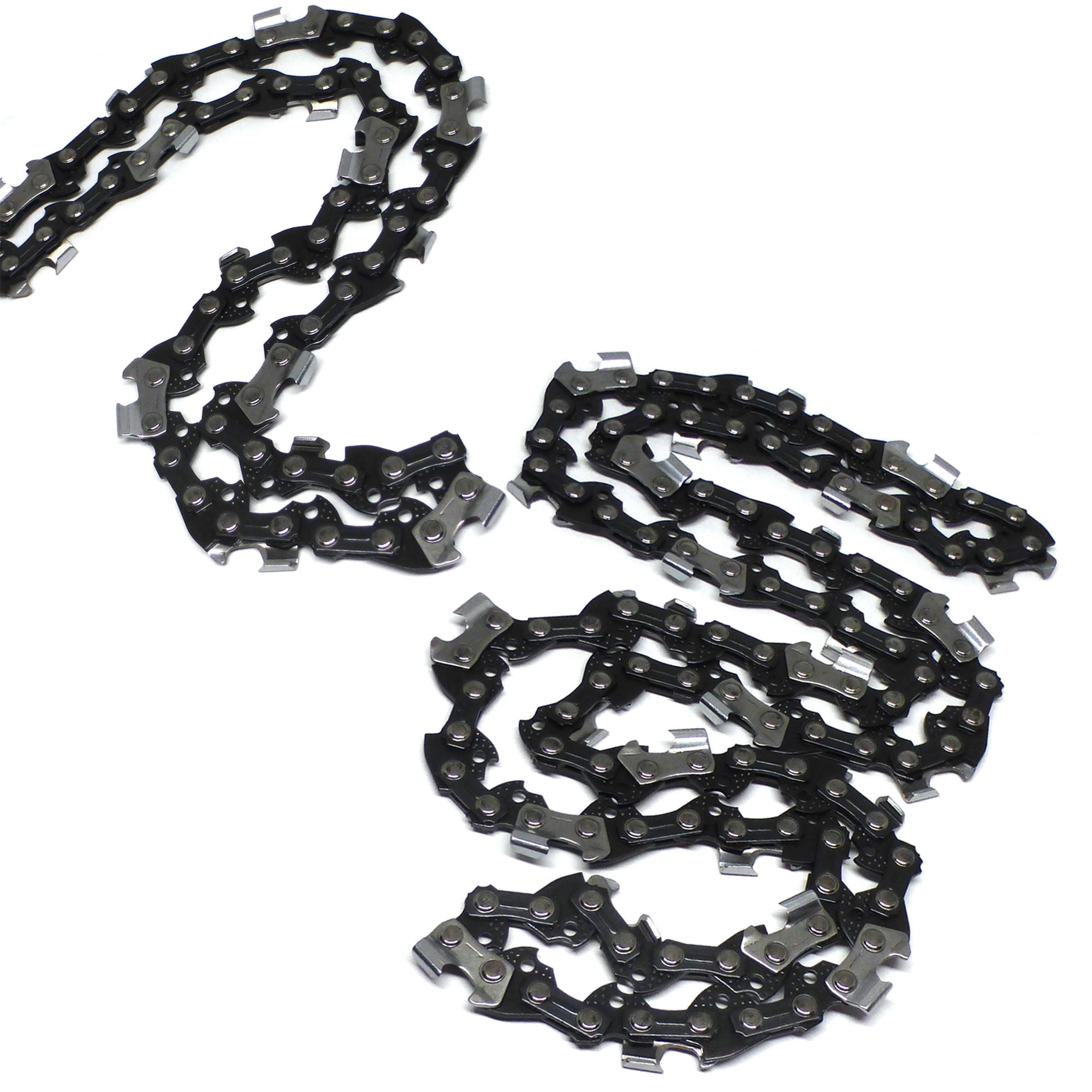 (2 Pack) 16” Low Kickback Chainsaw Chains 3/8 .050 55 DL Compatible ...