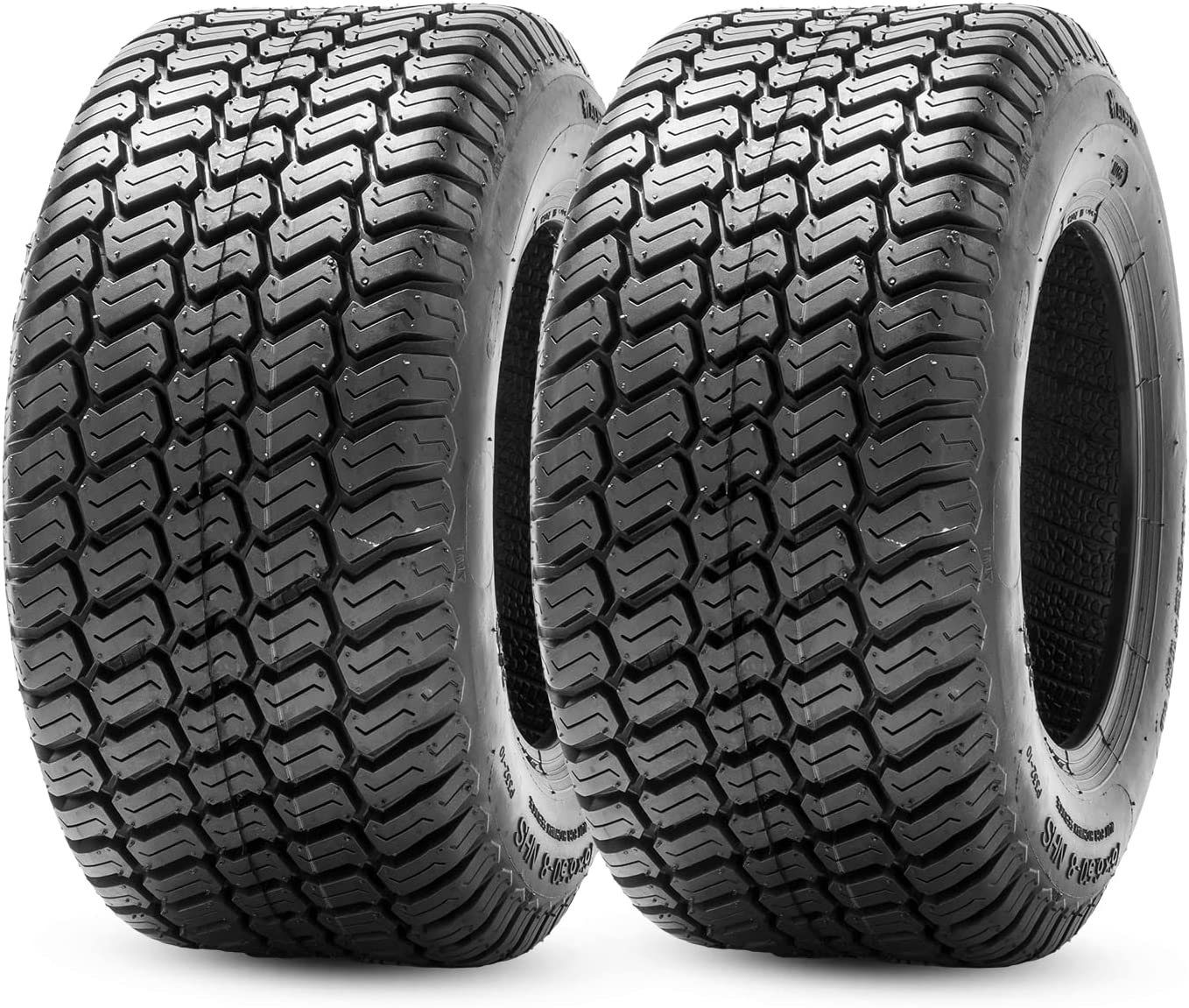 Ktaxon 2 Pack 16x6.50-8 Lawn Mower Turf Tires, Garden Mower Tractor Cart Tires, 4PR Golf Cart ...