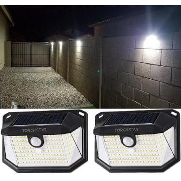 4 Pack Solar Wall Lights Outdoor,Waterproof Motion Sensor Tungsten Light,Dusk to Dawn Solar ...