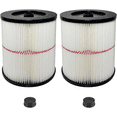 2 Pack 17816 Filter for Craftsman Shop Vac Wet/Dry 5 6 8 12 16 32 ...
