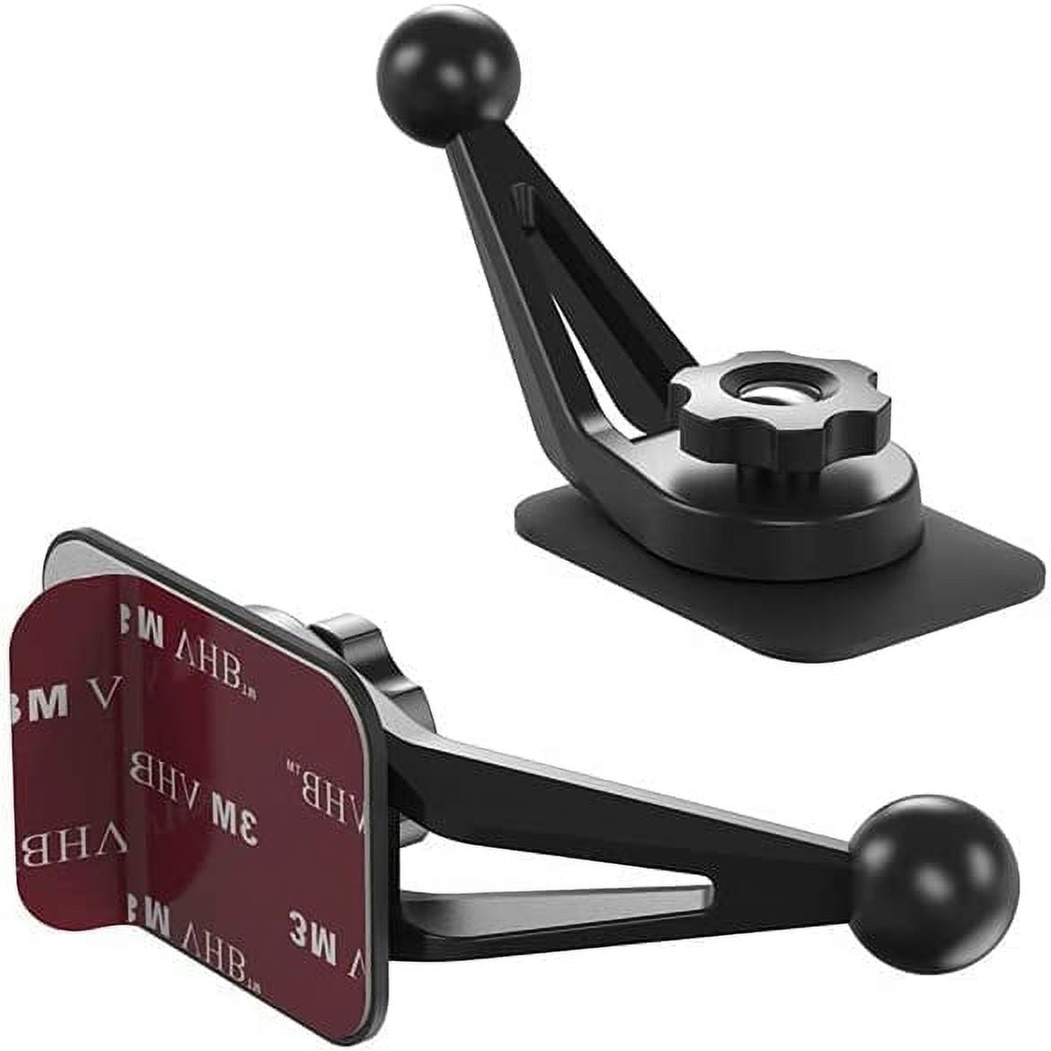 2 Pack 17mm Ball Sticky Mount Holder for Garmin Nuvi GPS Car Phone ...