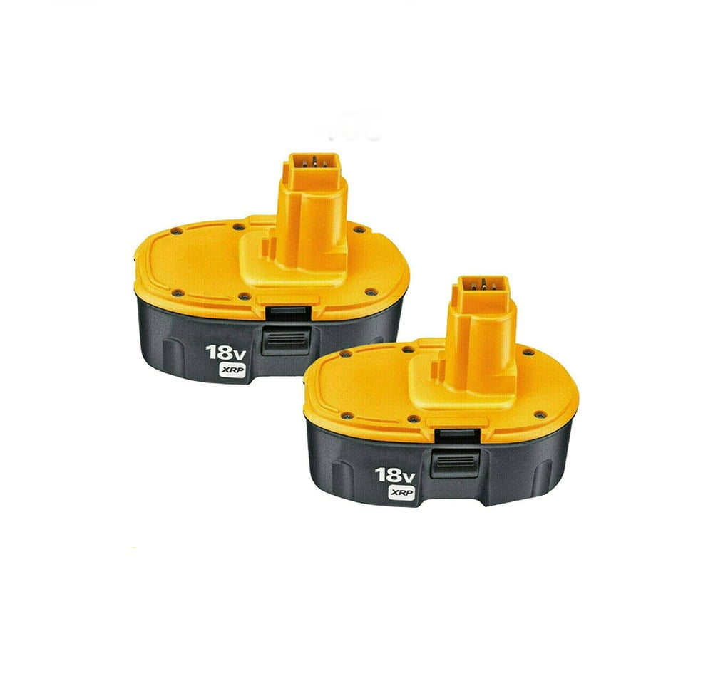 Dewalt 18 Volt XRP Rechargeable Battery 2 Pack Compatible with DC9096 2 DC9098 DC9099 DW9096 Walmart
