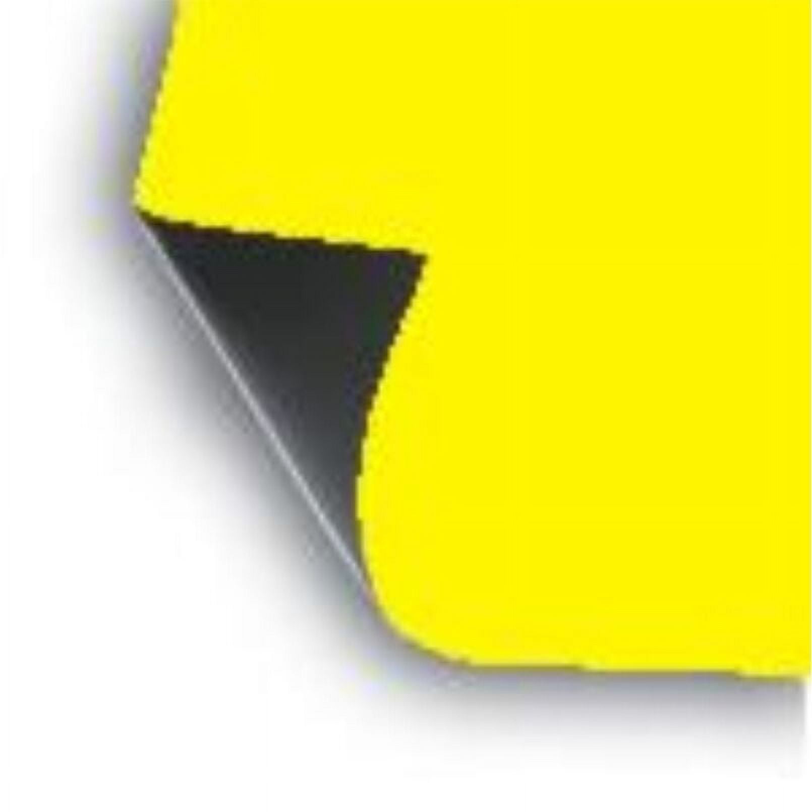 2 Pack 18" x 12" Sheet flexible .30 mil Magnet Blank Lt-Yellow Magnetic ...
