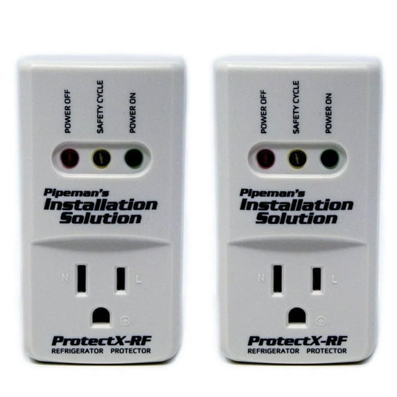 Pipeman's 2-Pack 1800W Refrigerator Voltage Surge Protector, Suitable ...