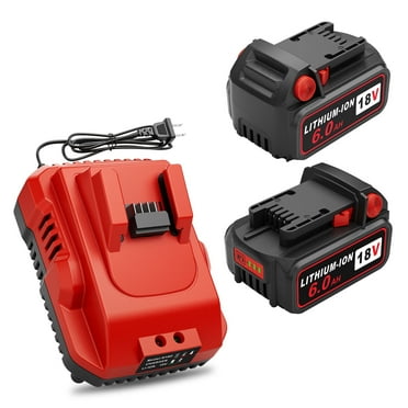 Milwaukee M12 High Output Cordless Redlithium 12V 6Ah Battery 48-11-2460 - Two Pack - Walmart.com