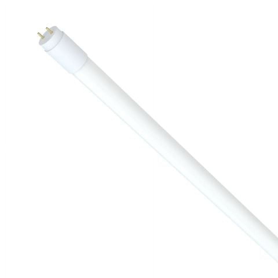 2-Pack - 18in. T8 LED Glass Tube - 6W - Type B - 750 Lumens - 4000K ...