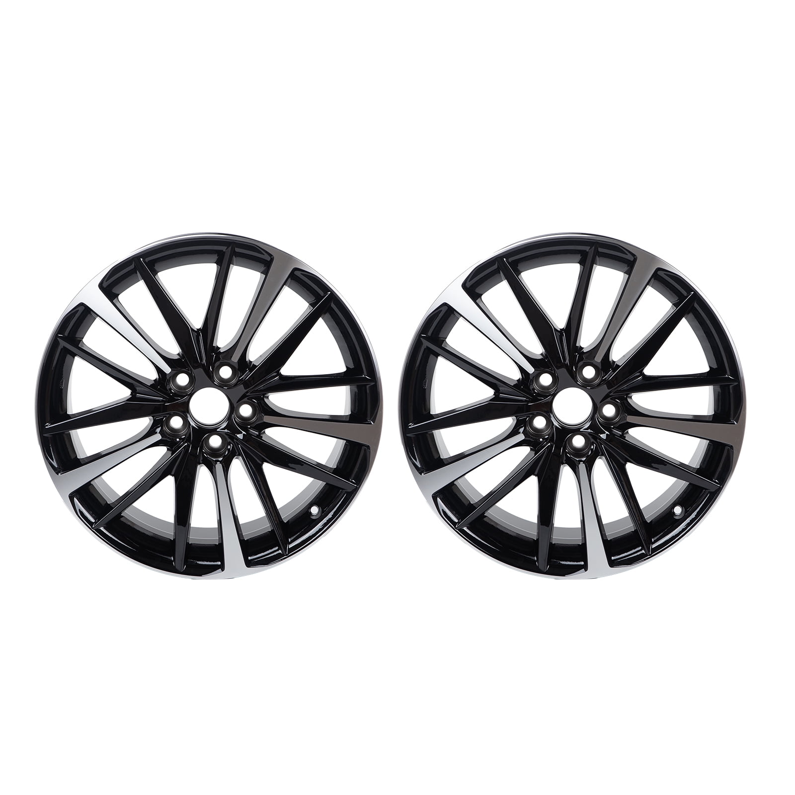 2-Pack 19"x8" Black Replacement Wheel Rim 75222 for Toyota Camry 2018 ...