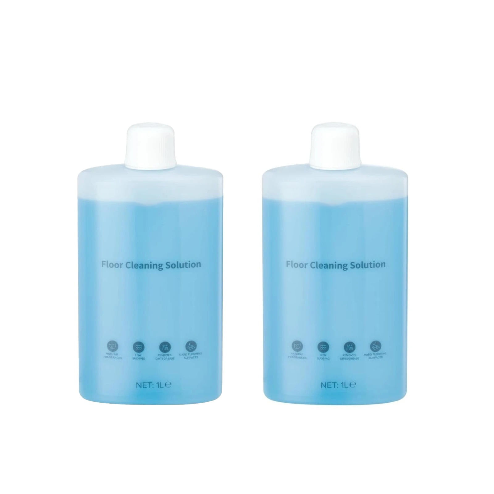 2-Pack 1L Floor Cleaning Fluid Compatible with Roborock, Floor Cleaner ...