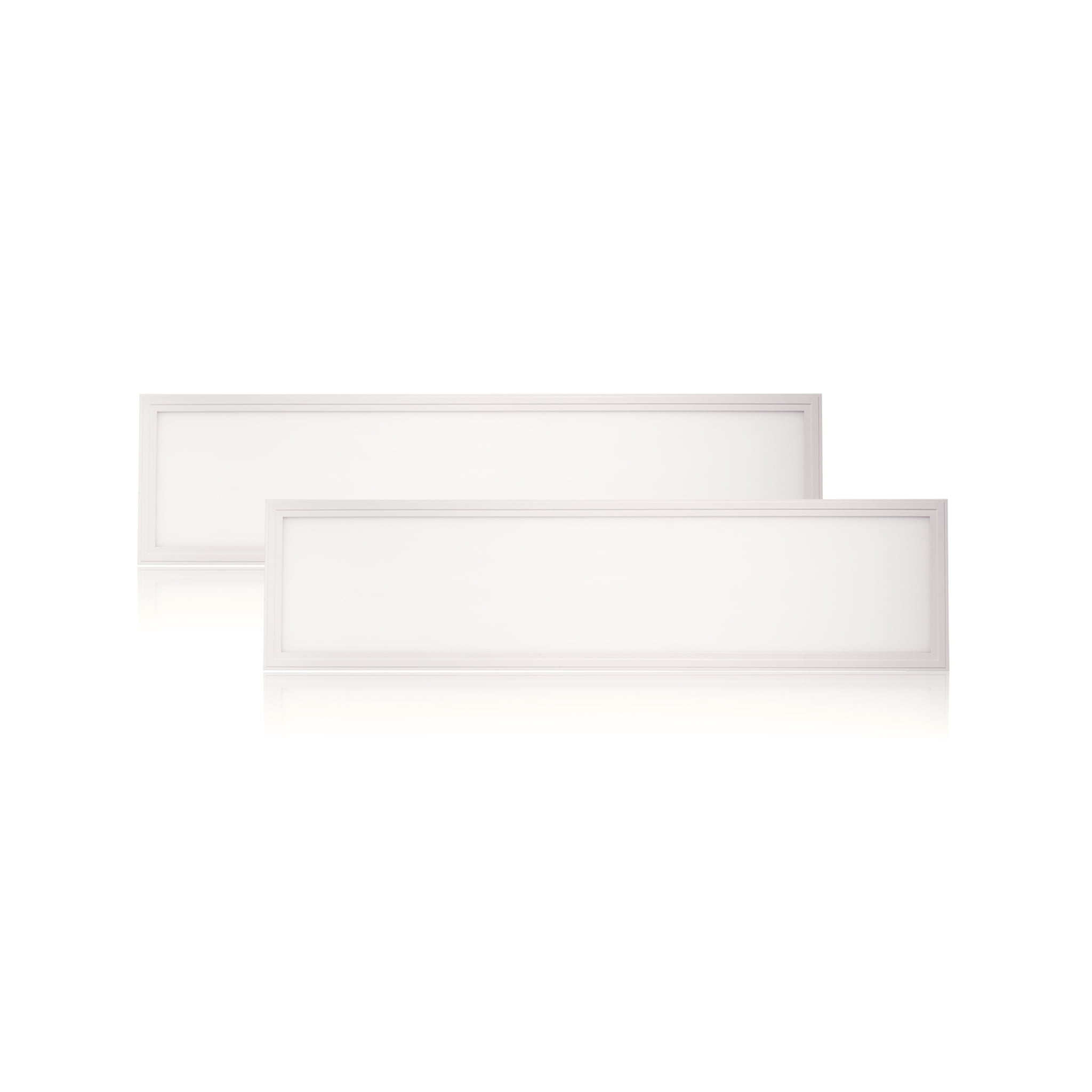 2 Pack 1X4 Ft 36W LED Back-Lit Flat Panel Light - 4000K CCT - Walmart.com