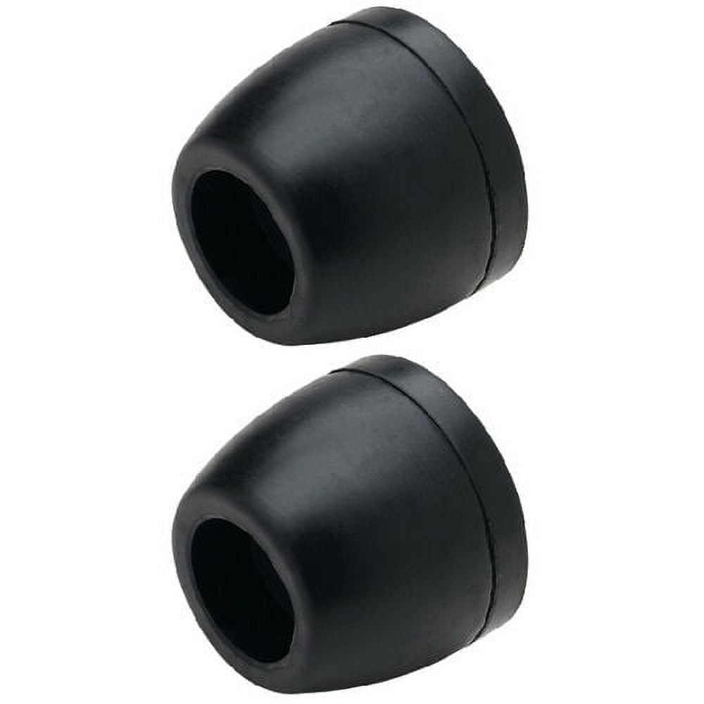 2 Pack 2-1/2" OD Boat Trailer Black Molded Rubber Side Guide Roller End ...