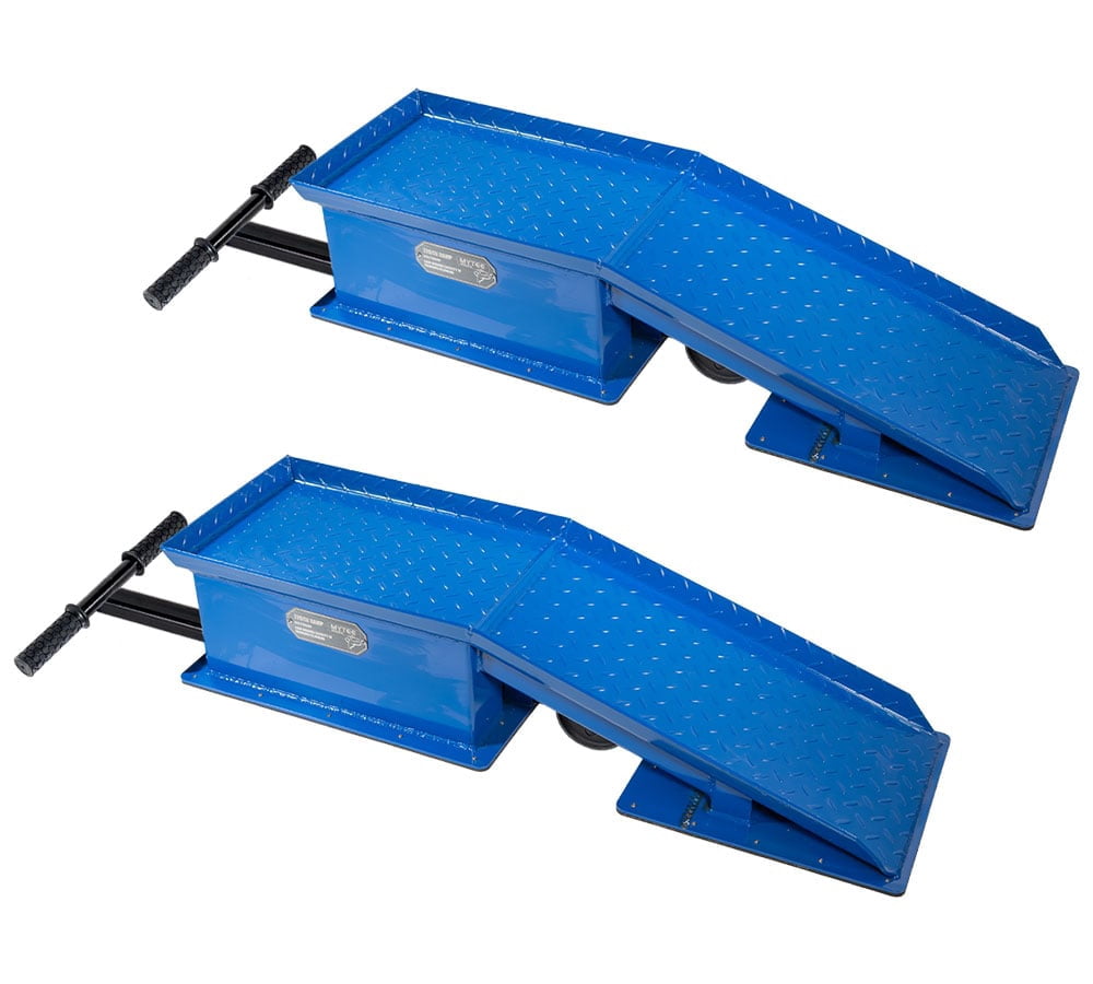 2 Pack 20 Ton Heavy Duty Truck Service Ramp - Steel Truck Lift Ramp ...