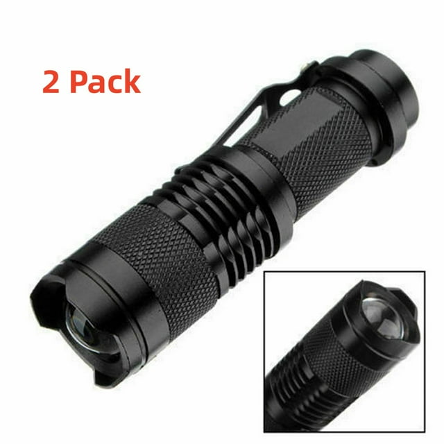 2 Pack 20000 LM LED Flashlights, Powerful Handheld Mini Tactical ...