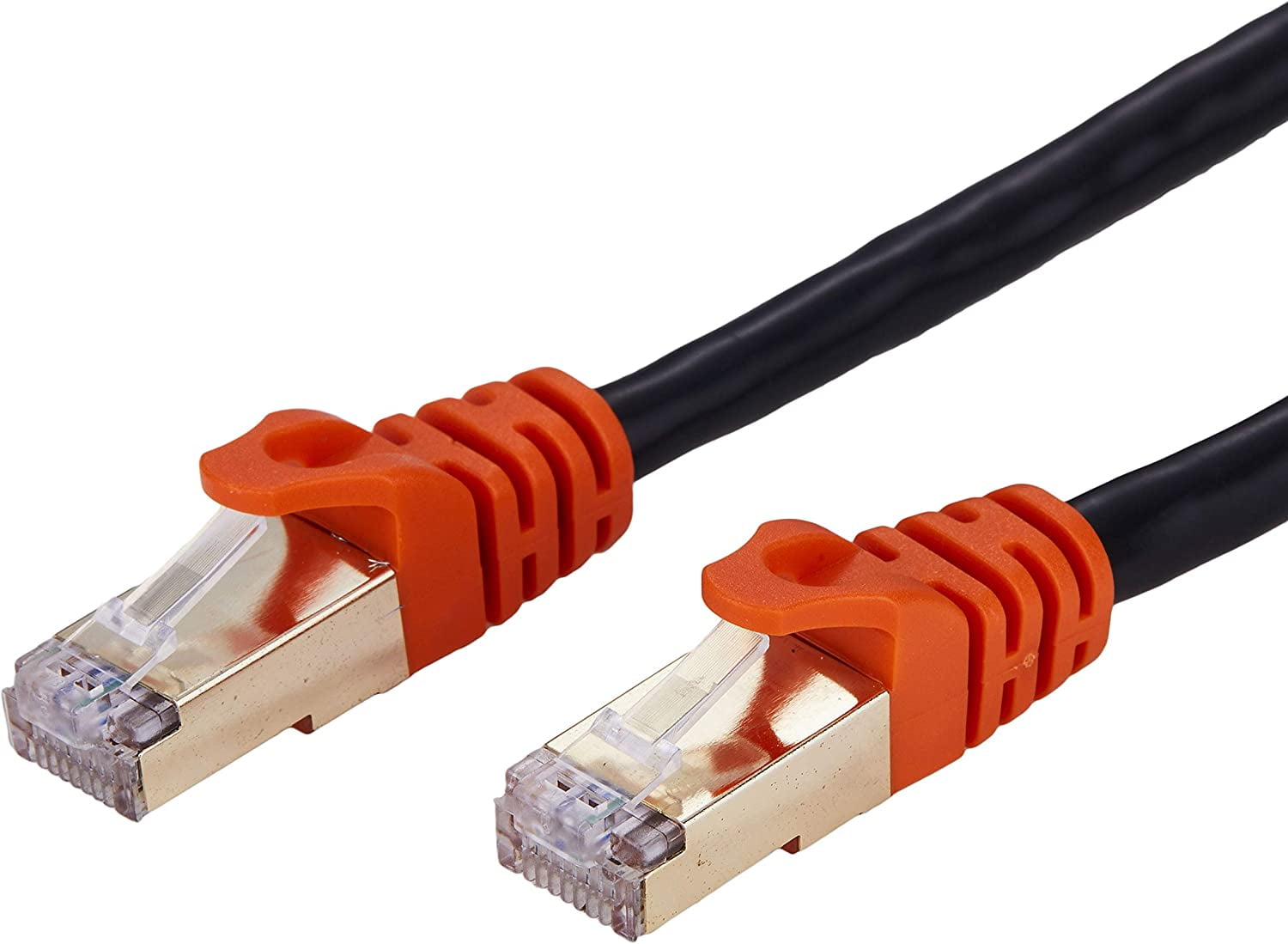 2-Pack 200FT Cat7 Outdoor Ethernet Cable 26AWG Copper SFTP Heavy-Duty ...