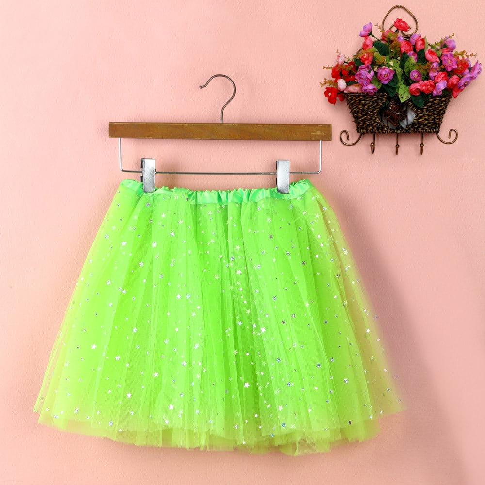 2 Pack 2024 Skirt Short Womens Skirts Dancing Skirt Pleated Bed Skirt