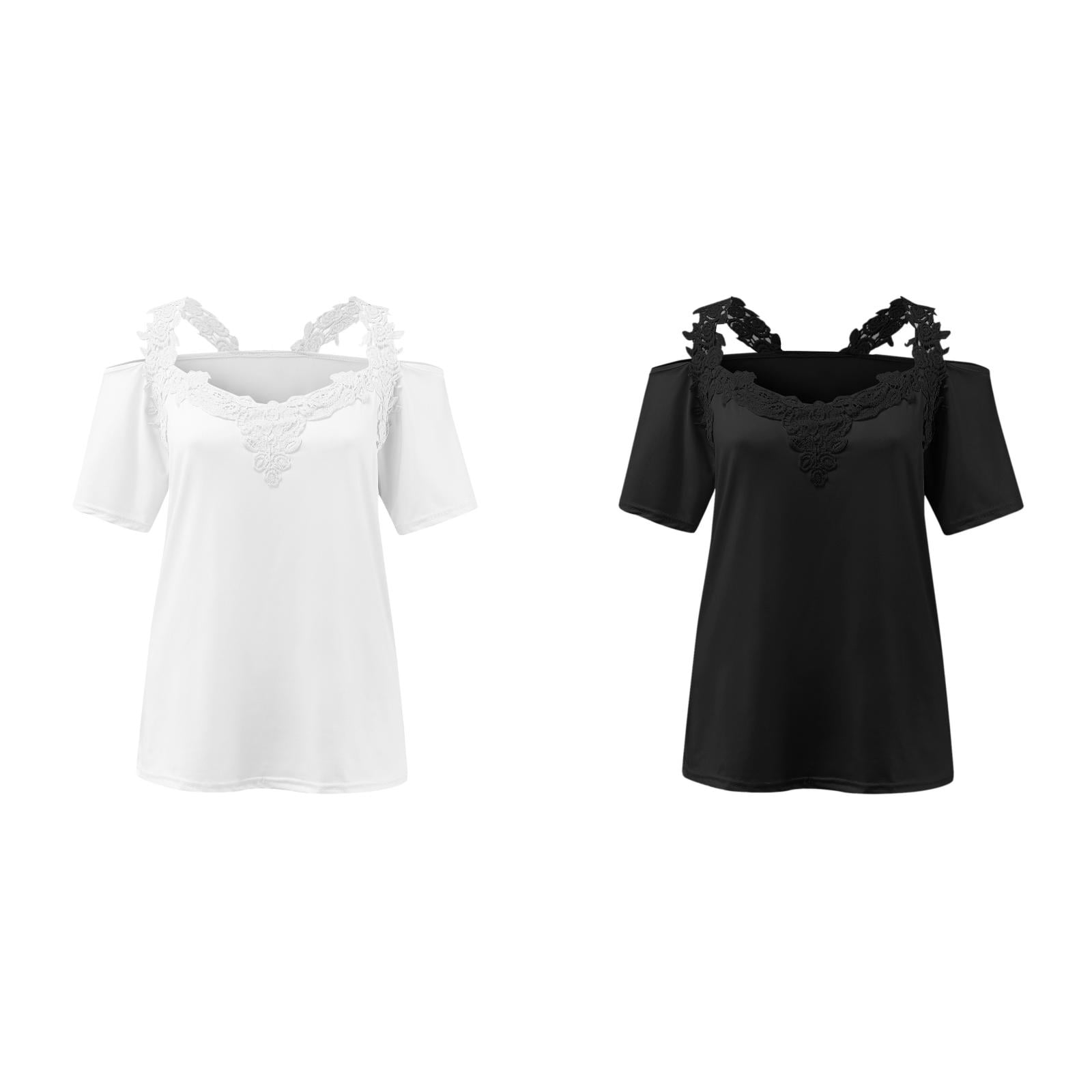 2 Pack 2024 Tops Womens Layering Tees For Women Long Sleeve Blouse T