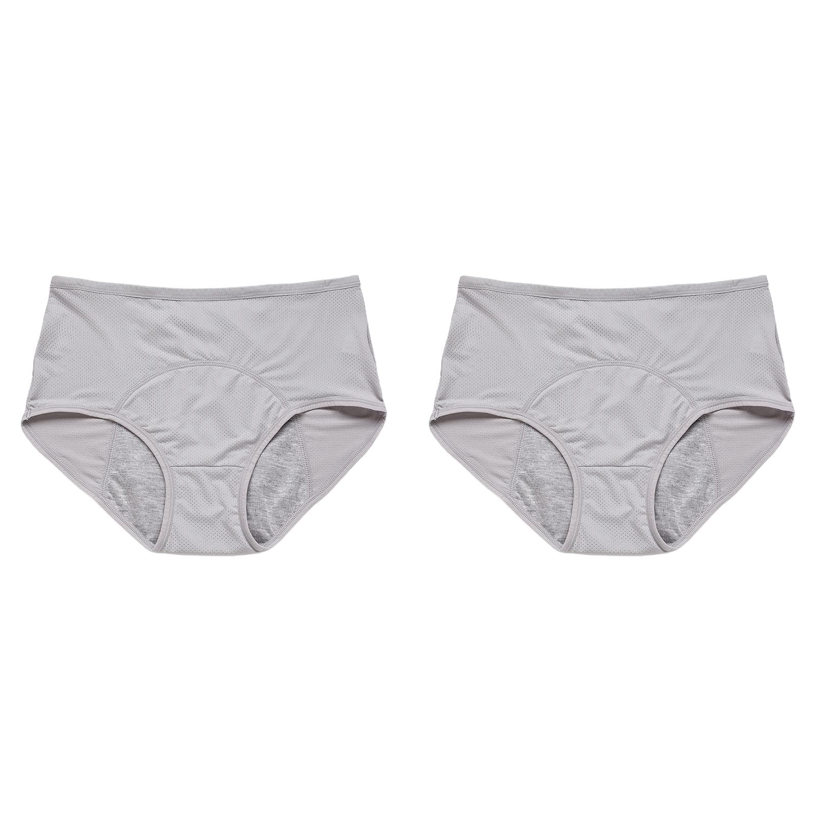 (2-Pack) 2025 40 To 150Kg Plus Panties Women Pack Size L To 8Xl Physiological Pants Leak Proof ...