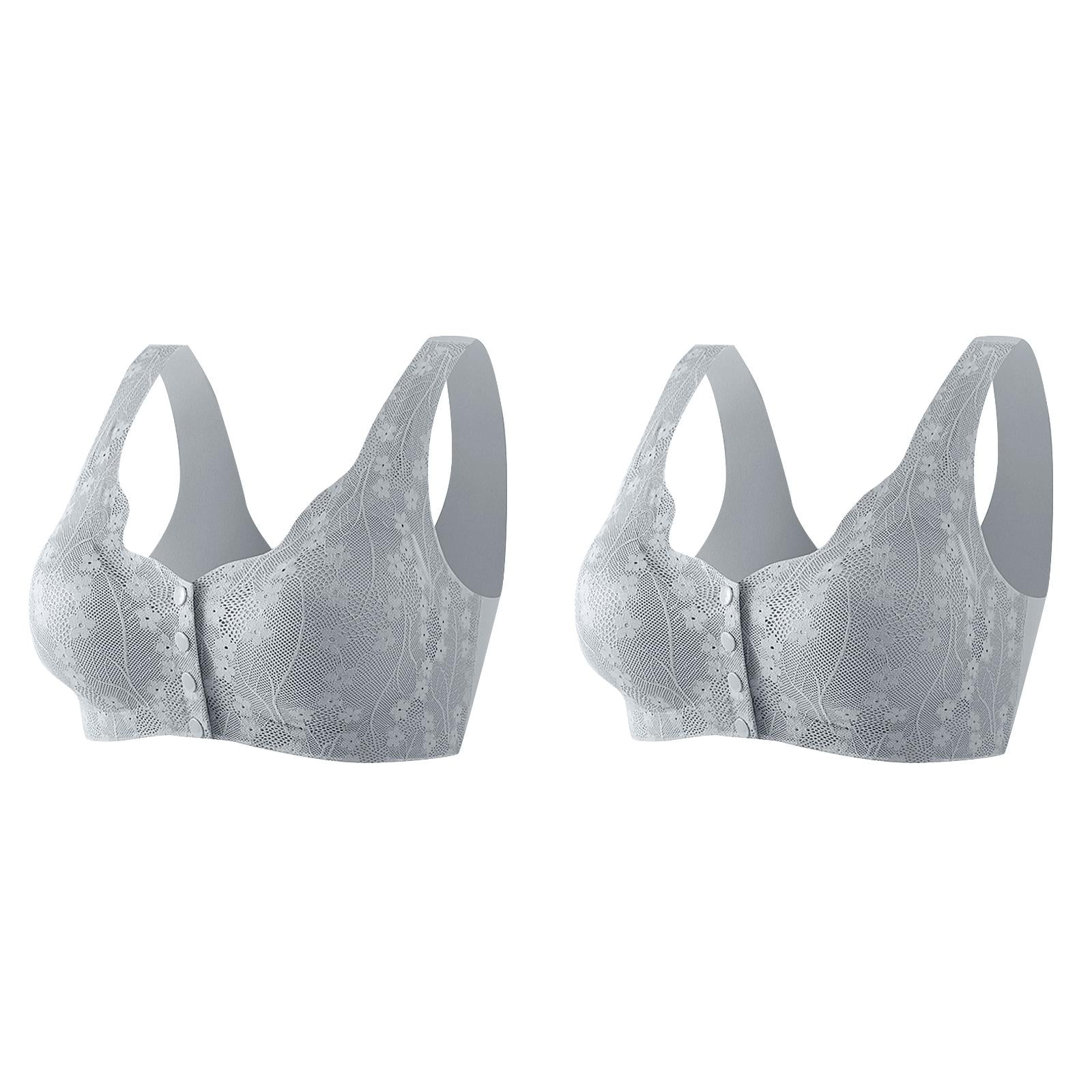 (2-Pack) 2025 Bra for Women Comfortable Womens Bras No Underwire Pack ...