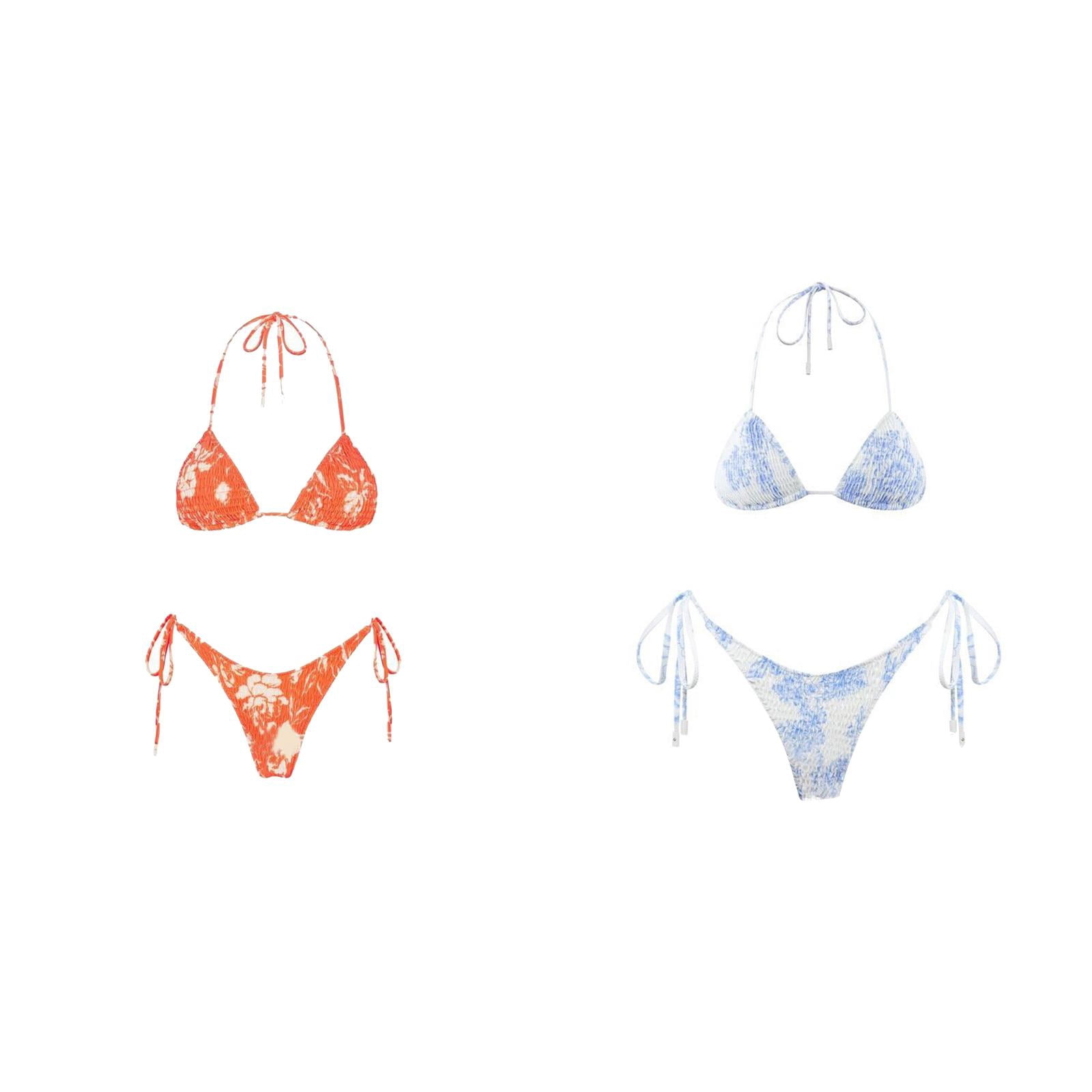 (2-Pack) 2025 New Bikini Swimsuit Women's Bathing Suit Bottoms Shorts ...