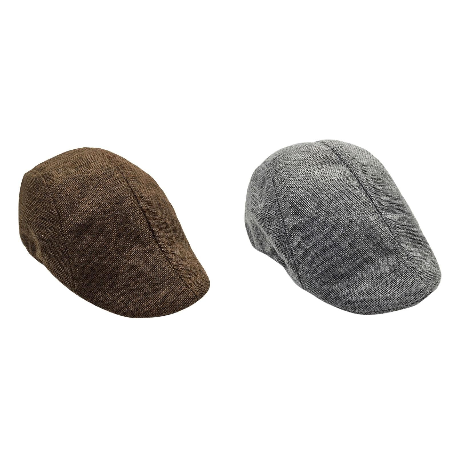 (2-Pack) 2025 New Cap Beret Visor Flat Cup Visor Sport Breathable ...