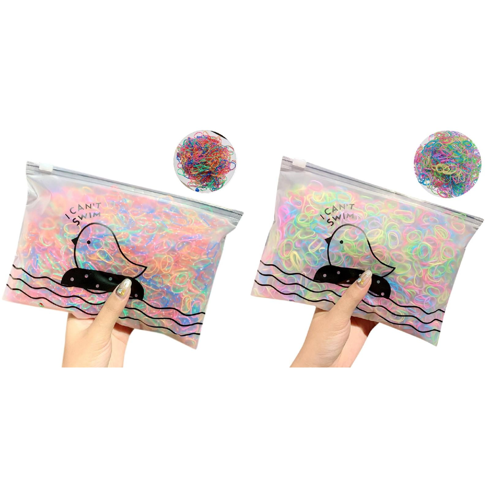 (2-Pack) 2025 New Colorful Band Pack Rainbow Hair Chalk Band Hair ...