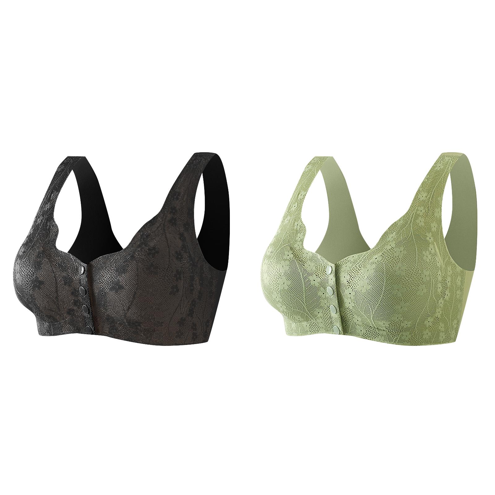 (2-Pack) 2025 New Daisy Bra for Women Pack of Bras Comfortable ...