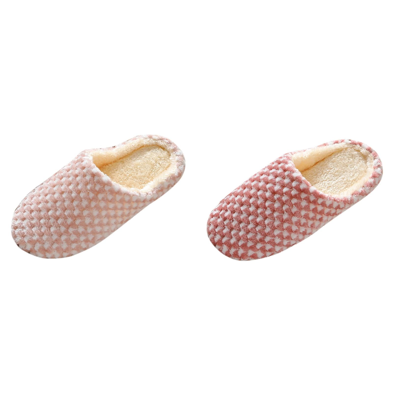 2-Pack,2025 New Polka Dot Mute Japanese Indoor Slippers Wooden Floor ...