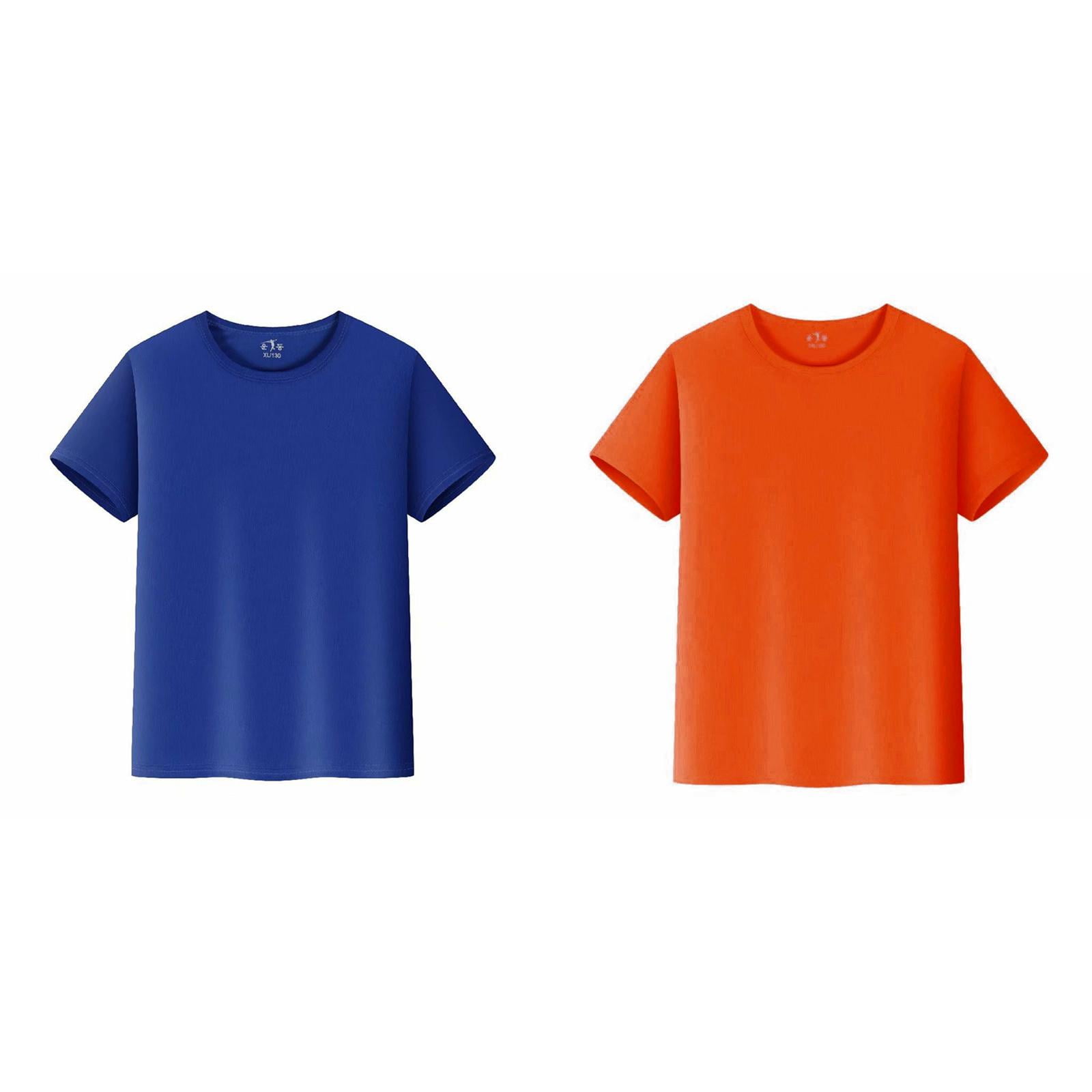 (2-Pack) 2025 New T Shirts Short Boys Undershirts Size 8 Sleeve Plain ...