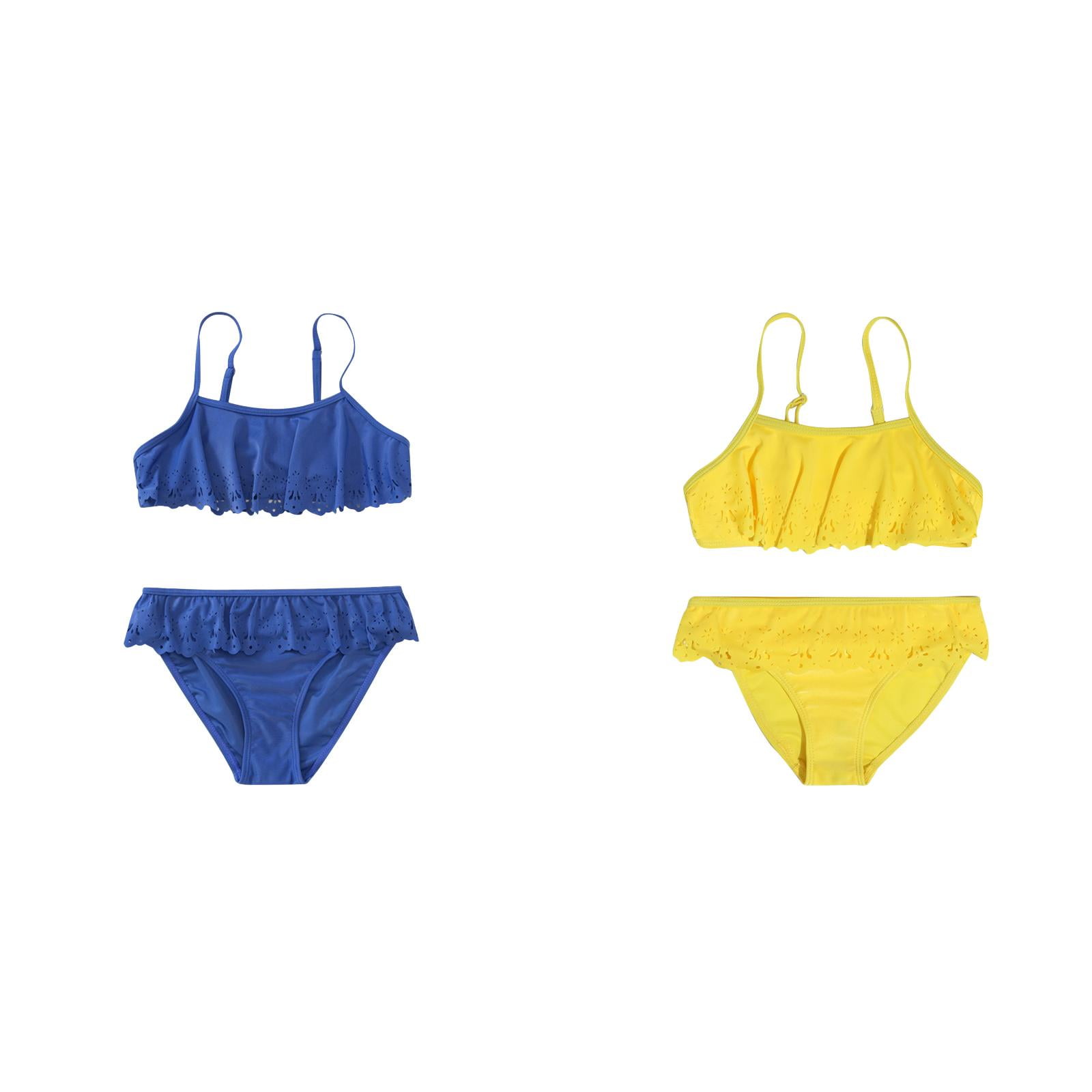 (2-Pack) 2025 New Toddler 2 Piece s Size 12 Bathing Suit Swimsuit Sport ...