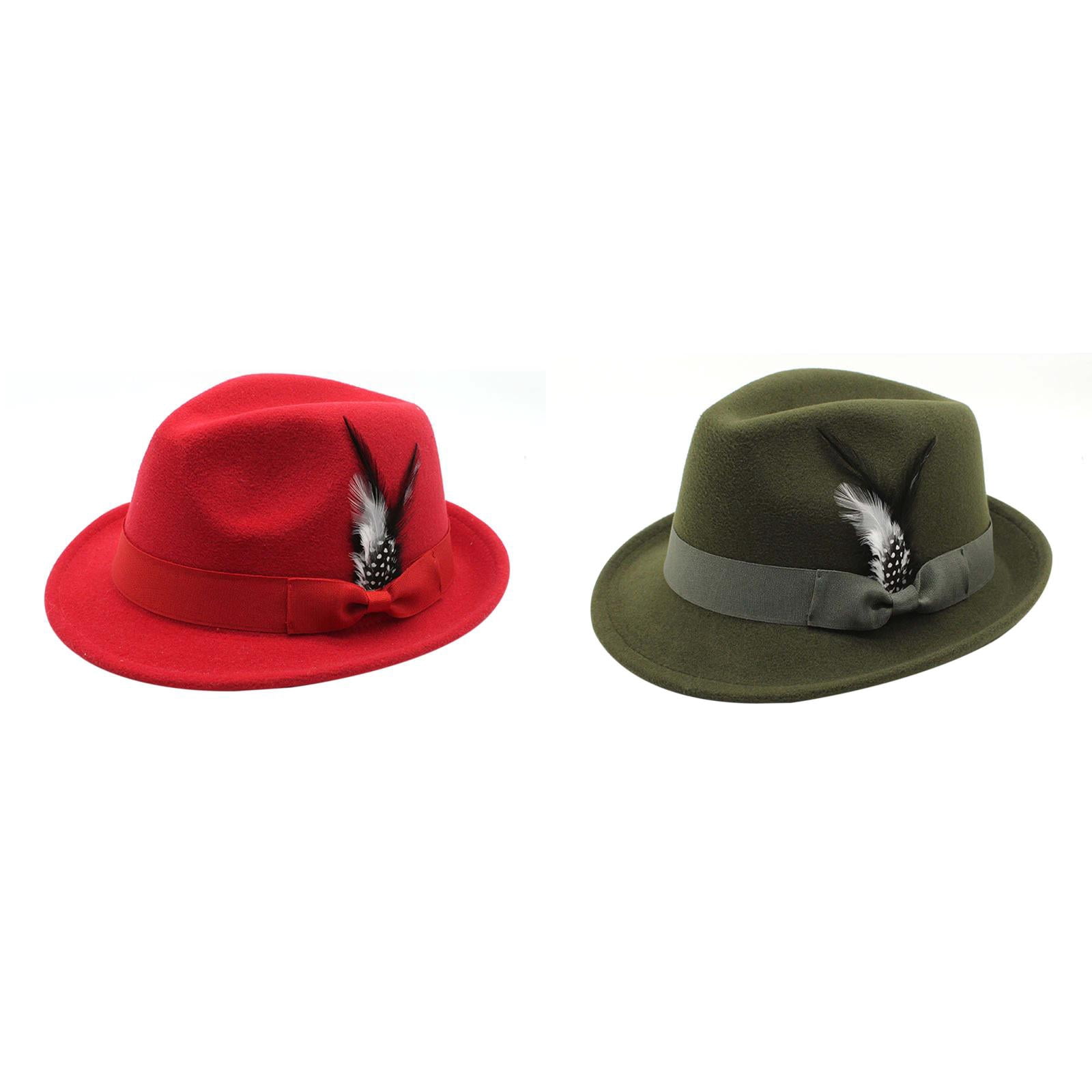 (2-Pack) 2025 New Vintage German Hat Bucket Hat Men 62 Traditional ...