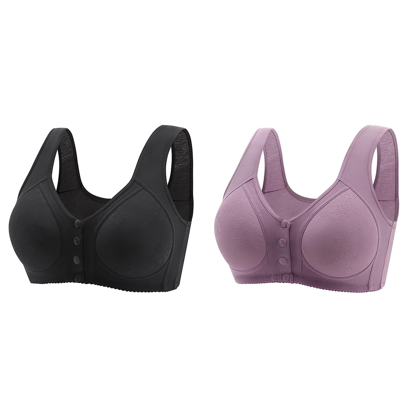 (2-Pack) 2025 New Women Casual Breathable Running Sports Bra Tube ...